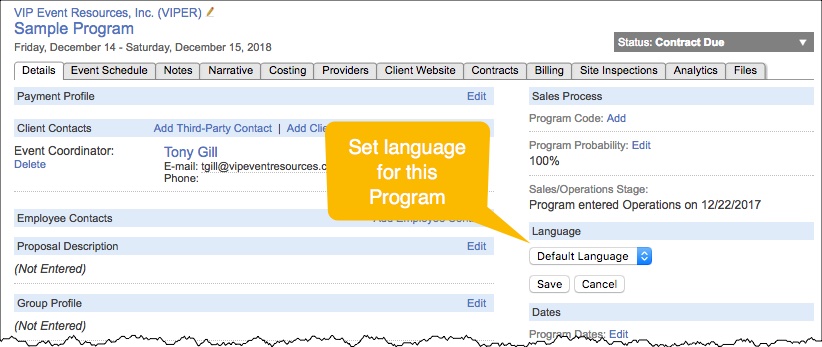 Working with Multiple Languages – VIPER Knowledge Base