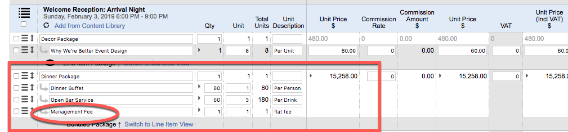 Adding a Management Fee – VIPER Knowledge Base