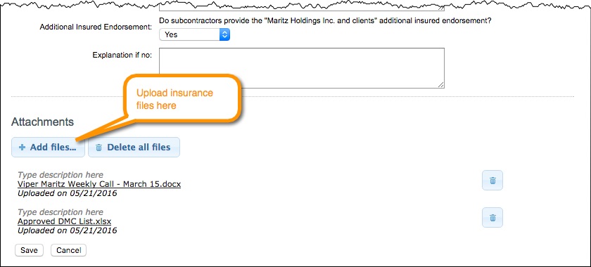 Add or Edit Insurance Documents – VIPER Knowledge Base